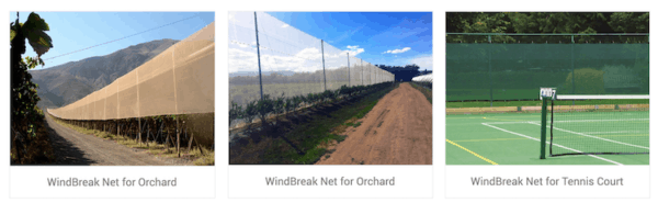 WindBreak Netting | 35% - 70% Wind Reduction | EYOUAGRO
