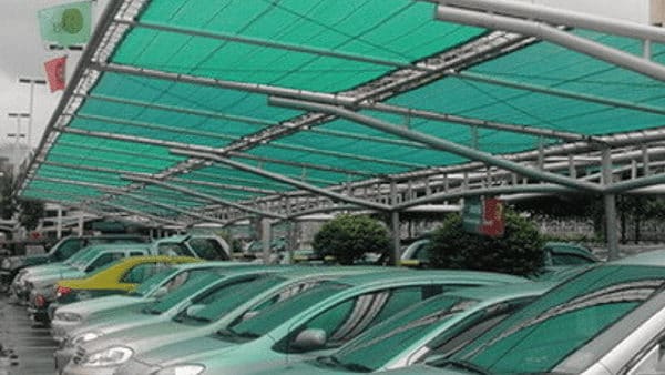 Car Parking Shade Net Protect Cars from the Sun | EyouAgro