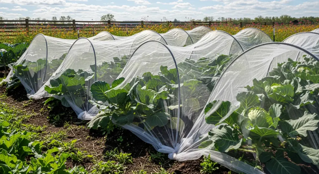 Best Insect Netting for Cabbage & Broccoli (Caterpillar Control)